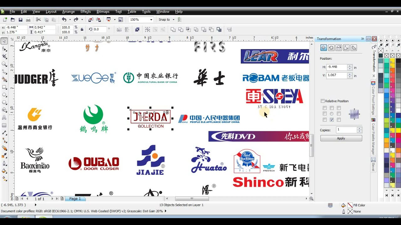 Download Ratusan Logo Bahan Design dan Cutting Sticker format CDR - YouTube