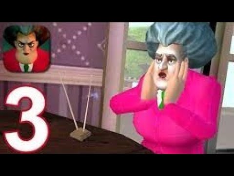 Scary Teacher 3D Game Video | Most Scary Teacher Episode 1 Level 3 ...