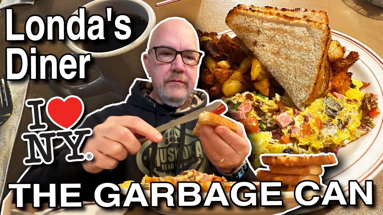 The Garbage Can Omelette Breakfast in Buffalo NY - YouTube