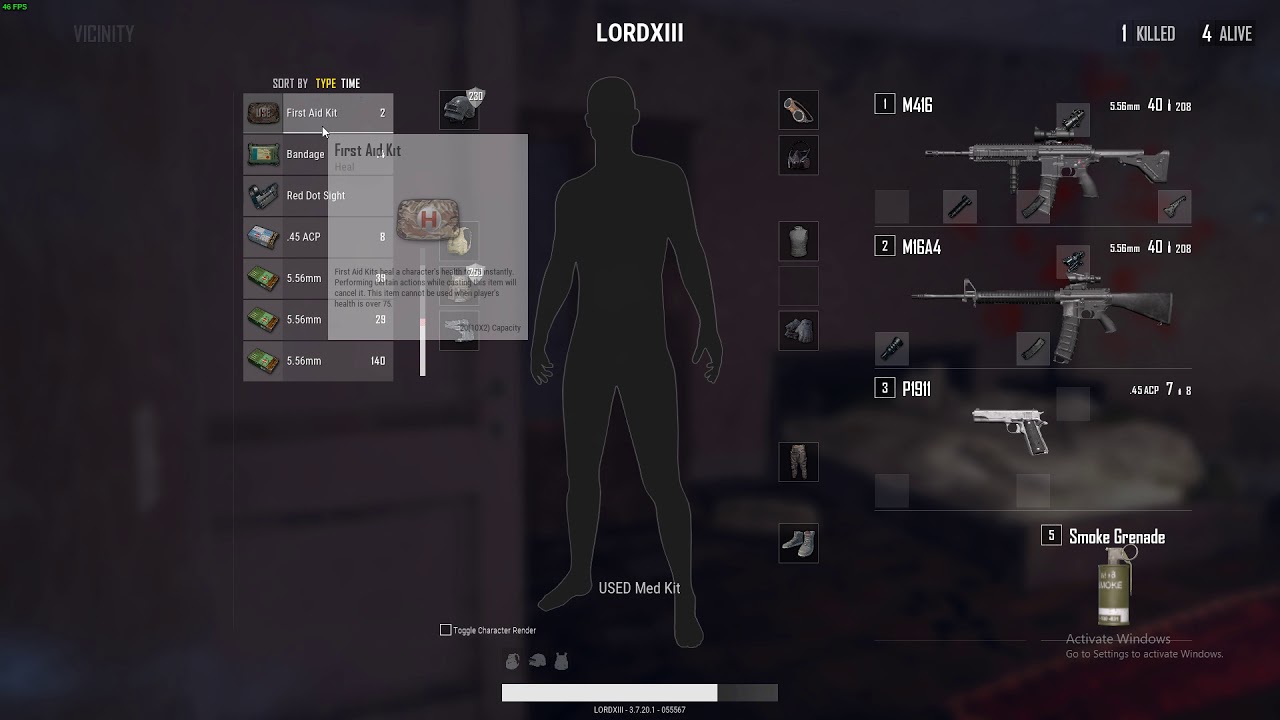 PUBG Funny Medkit + First Aid Chicken Dinner with BISDAKGAMING - YouTube