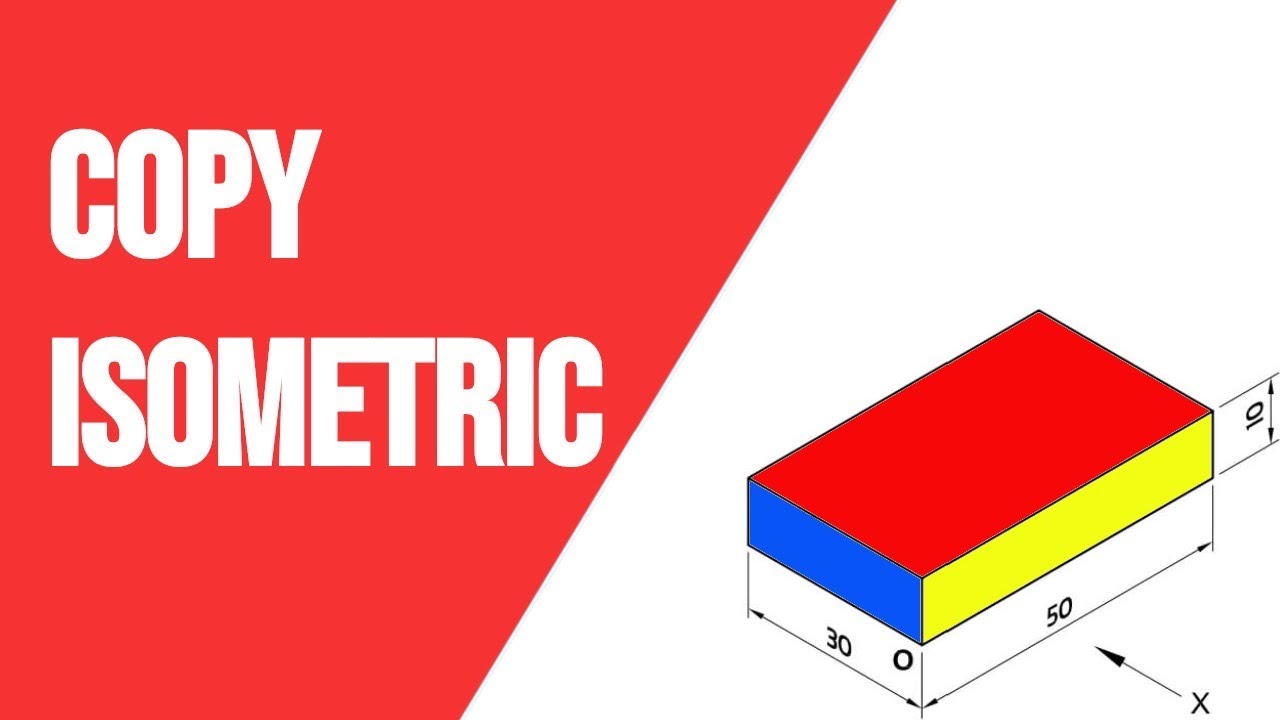 Copy Isometric View - 1 , Basic Isometric View - Engineering drawing ...