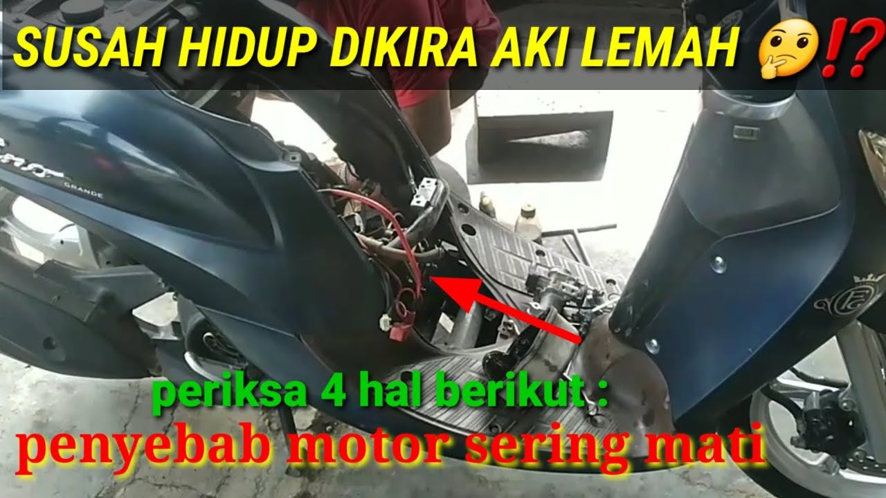 PENYEBAB MOTOR INJEKSI TIDAK LANGSAM DAN SUSAH STARTER CEK DISINI ⁉️ ...