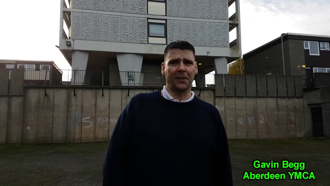 Gavin Begg - Aberdeen YMCA Supports the Skene Street Project - YouTube