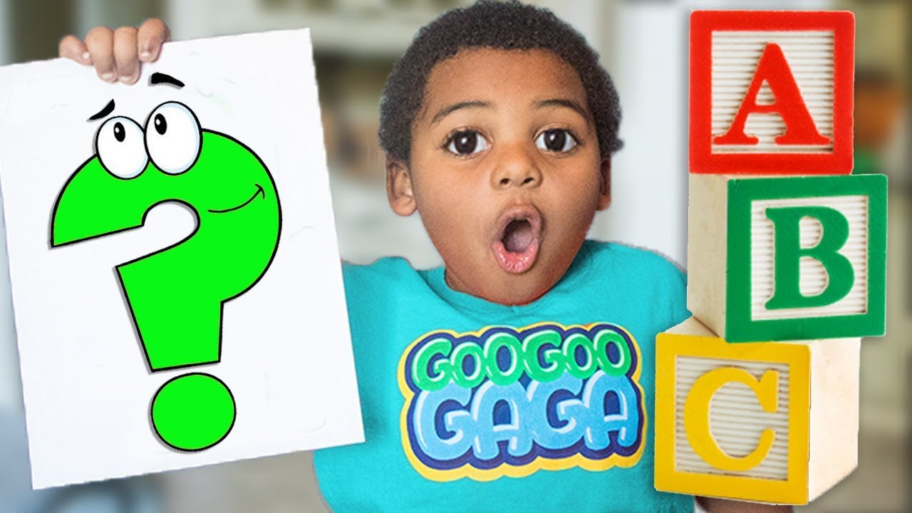 ABC LETTERS MAGICALLY VANISHED! GOO GOO GAGA LEARNS THE ALPHABETS - YouTube