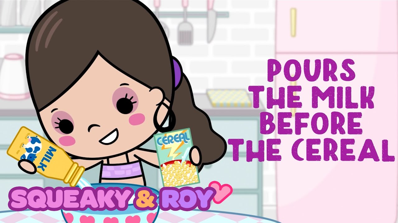 Squeaky & Roy | Things my sister that are not normal | Cartoons for ...