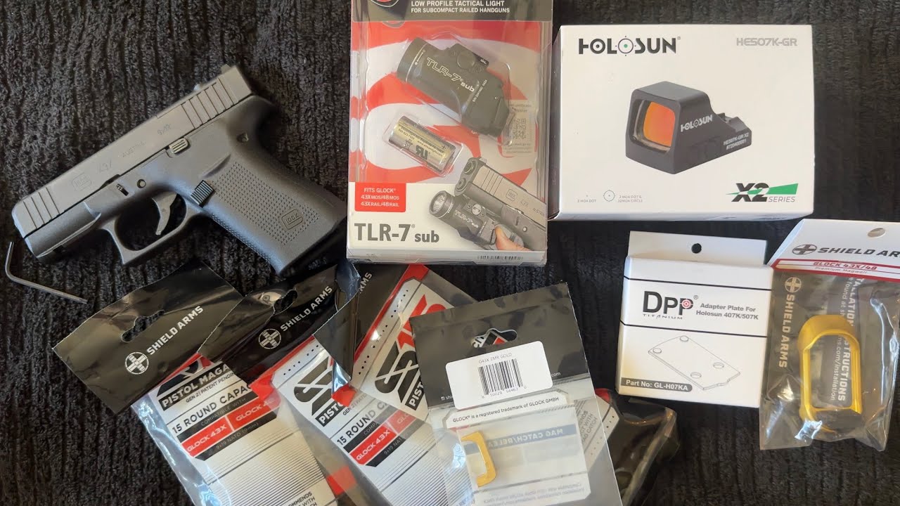 How to build the perfect Glock 43X - YouTube