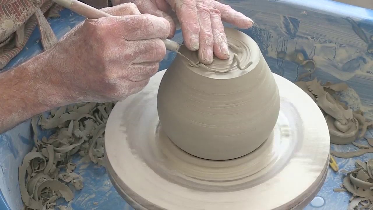 Making a Teapot: Turning the Pot - YouTube