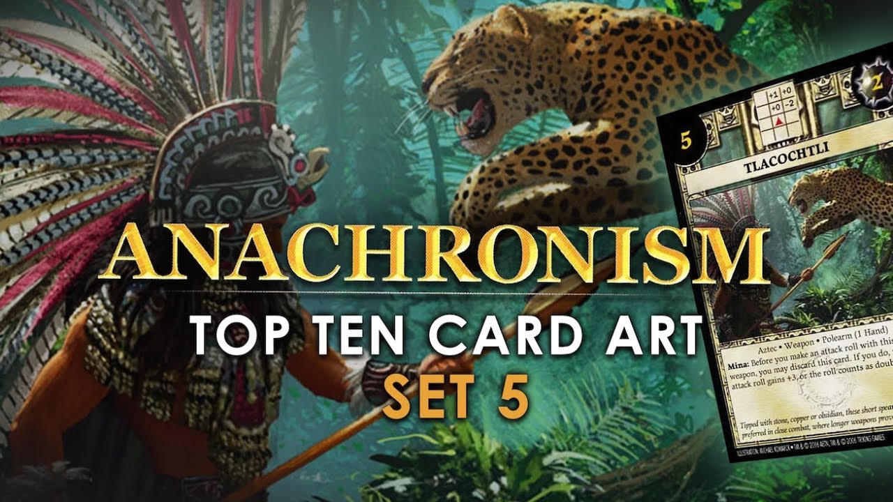 Top Ten Card Art from the Anachronism CCG - Set 5 - YouTube
