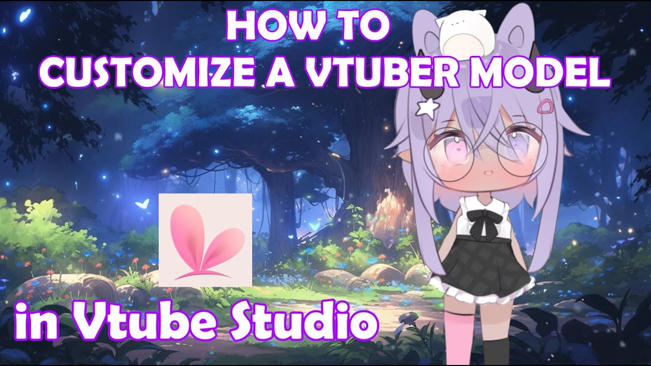 Quick tutorial! How to customize your Live2d Model in Vtube Studio for ...