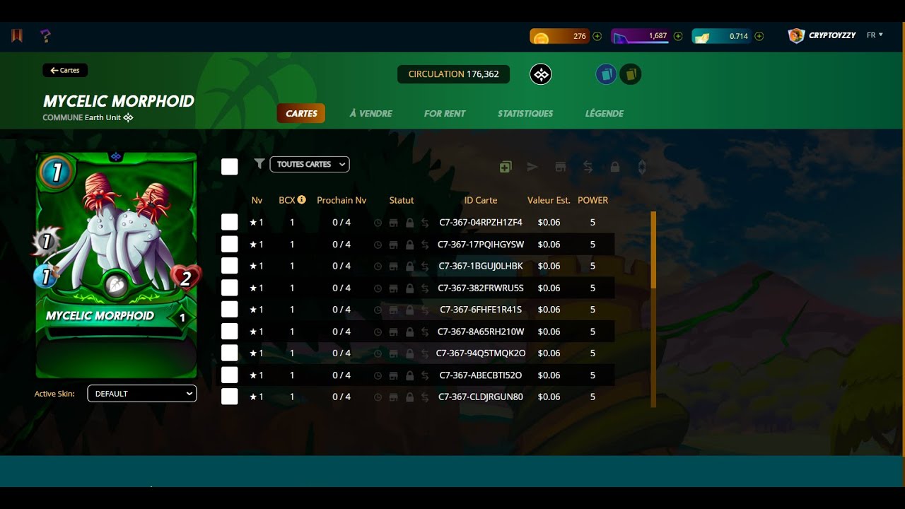 Splinterlands : Mycelic Morphoid - YouTube