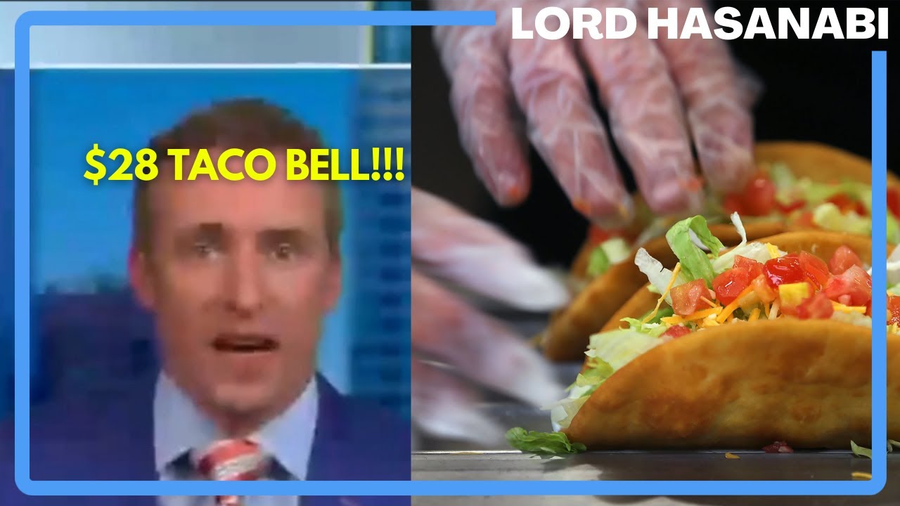 Fox News Explains Inflation with $28 Single Person Taco Bell Order Self ...