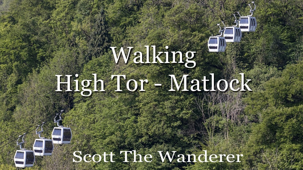 Walking Over High Tor Matlock - Silent Vlog - YouTube