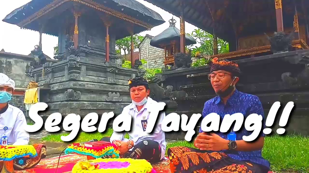 Segera Tayang "Penyuluhan Online" Tema : Konsep Punia dalam situasi ...