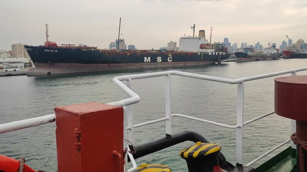 dubai Sharjah Mina Khalid port - YouTube