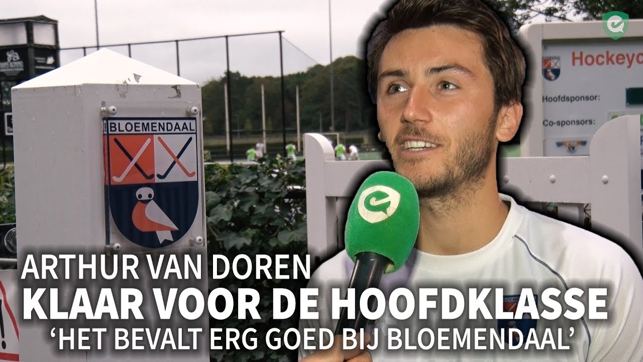 Arthur van Doren klaar voor Hoofdklasse: 'Het bevalt hier erg goed ...