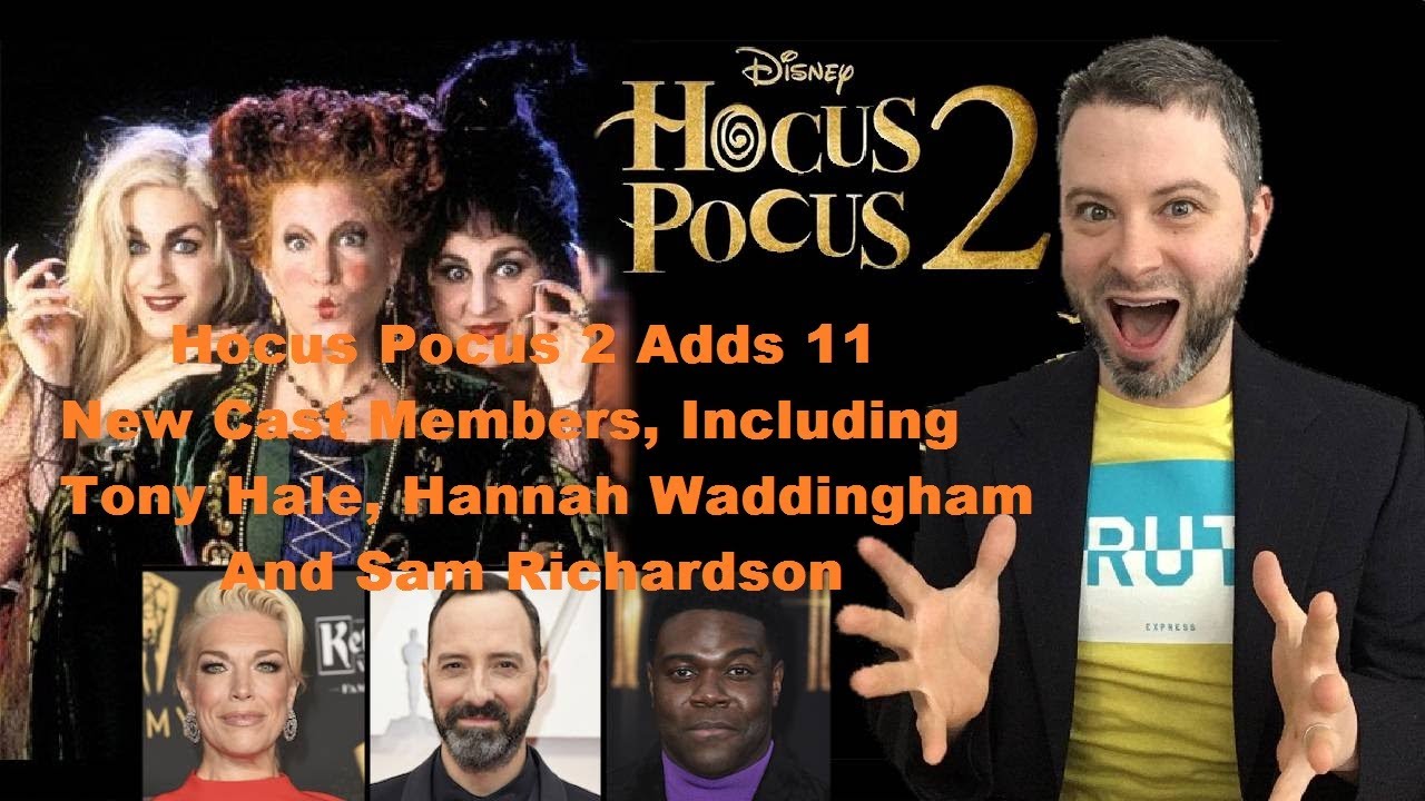 Hocus Pocus 2 Adds 11 New Cast Members, Including Tony Hale, Hannah ...