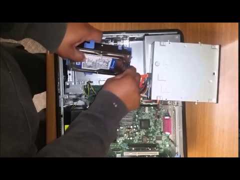 How to replace or upgrade Hard Drive Dell Optiplex Desktop - YouTube