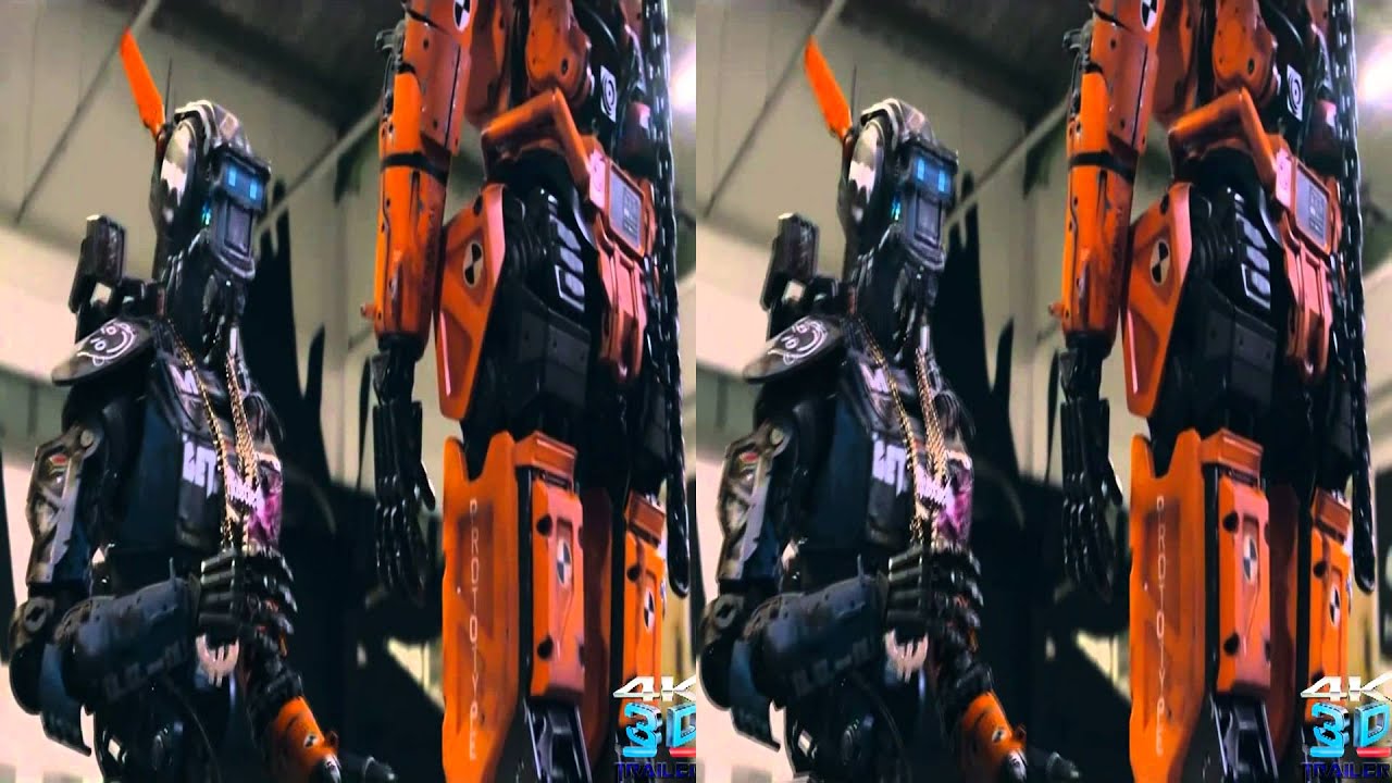 3D Chappie Trailer 2015 | 1080p - Half-Side By Side - YouTube