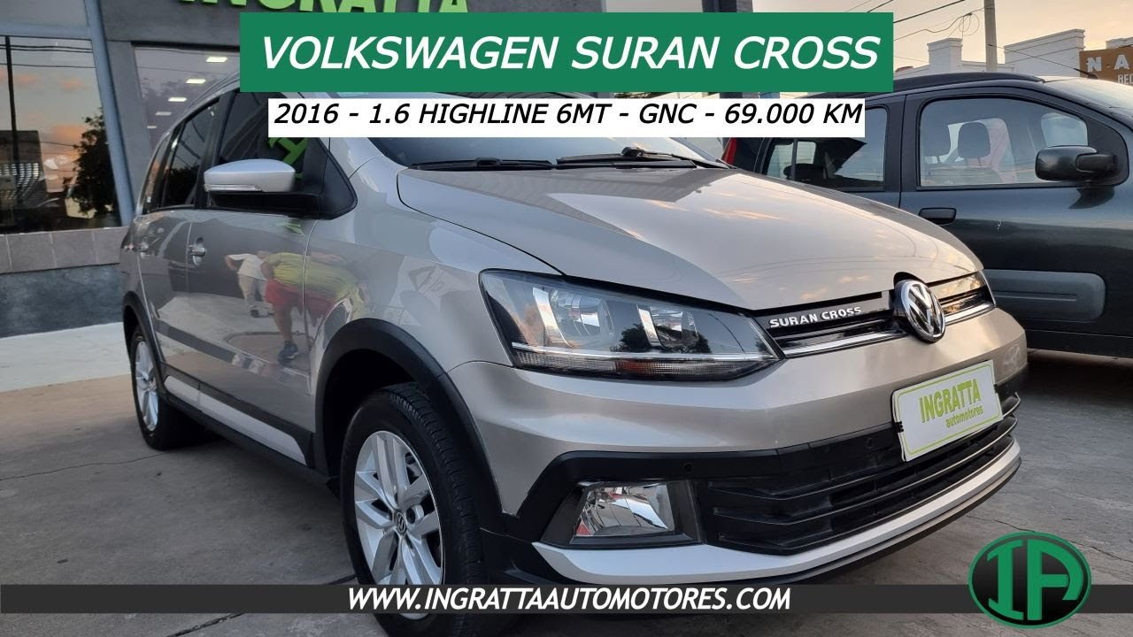 Volkswagen Suran Cross 1.6 Highline 6MT - 2016 - 69.000KM - GNC - - YouTube