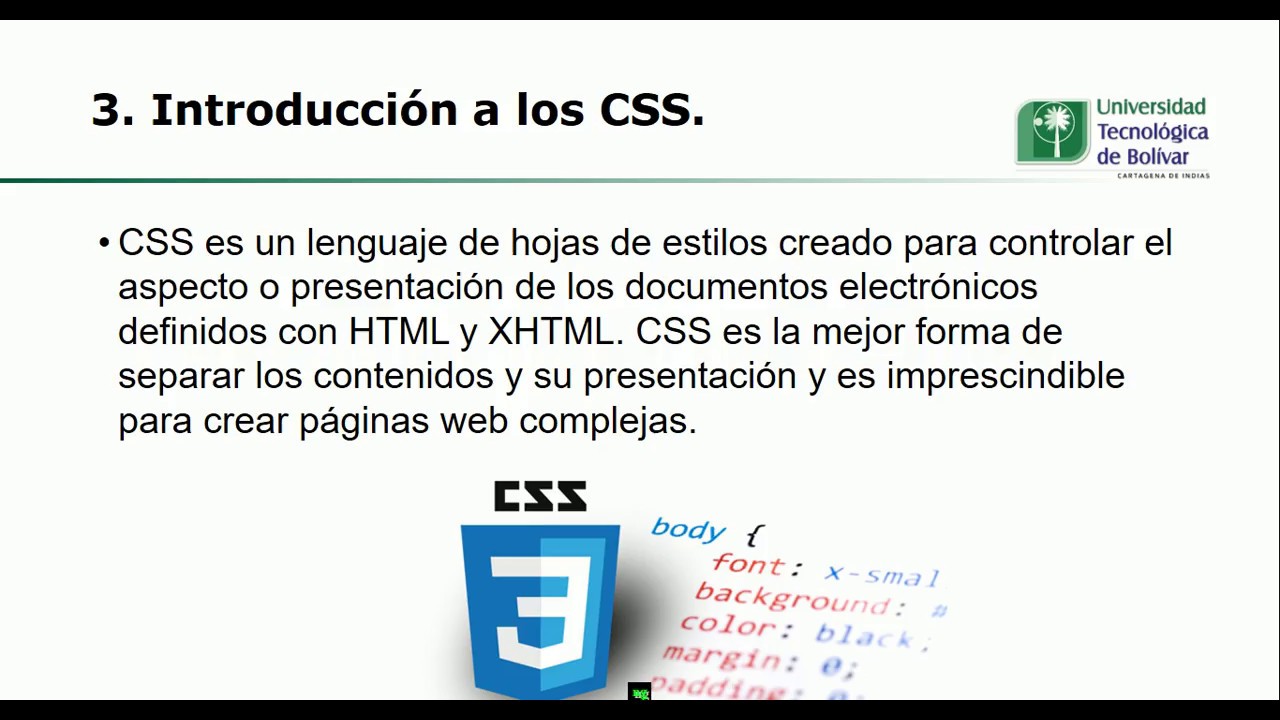 introduccion css - YouTube