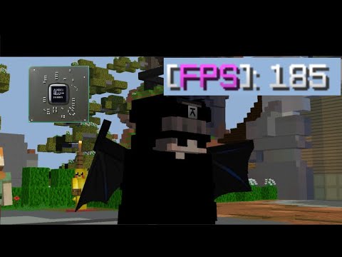 Playing Bedwars with my new AMD Radeon TM 520 Graphics card!! 15 fps to ...
