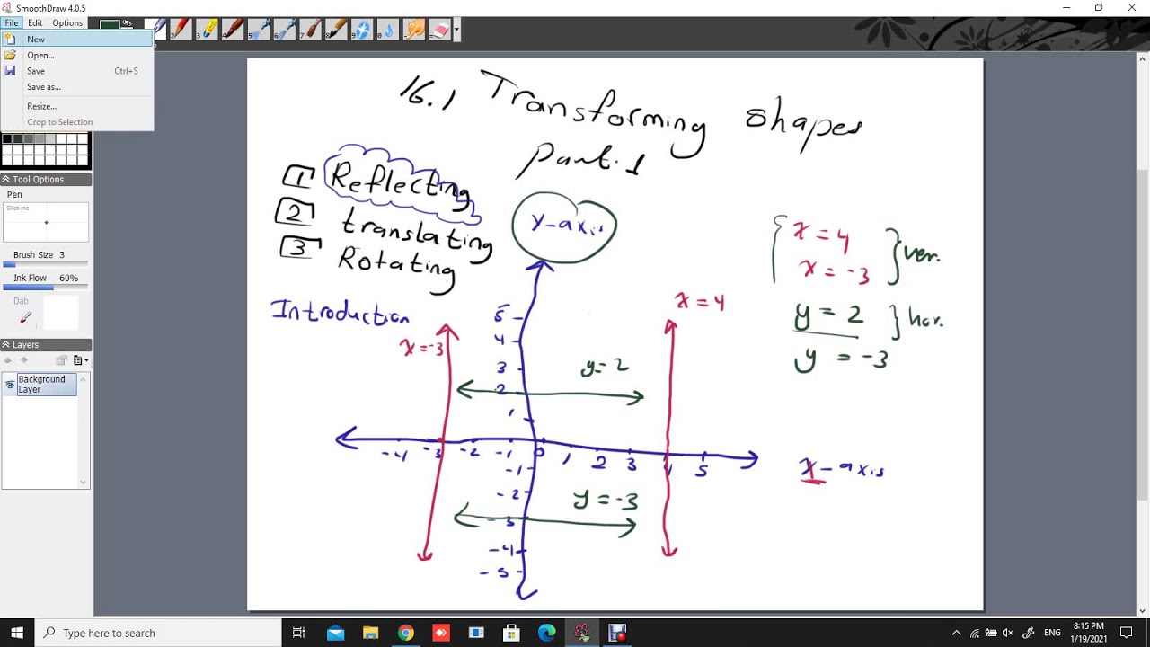 Intrnational, Math , grade 7, #17 , 16 1 transforming shapespart 1 ...
