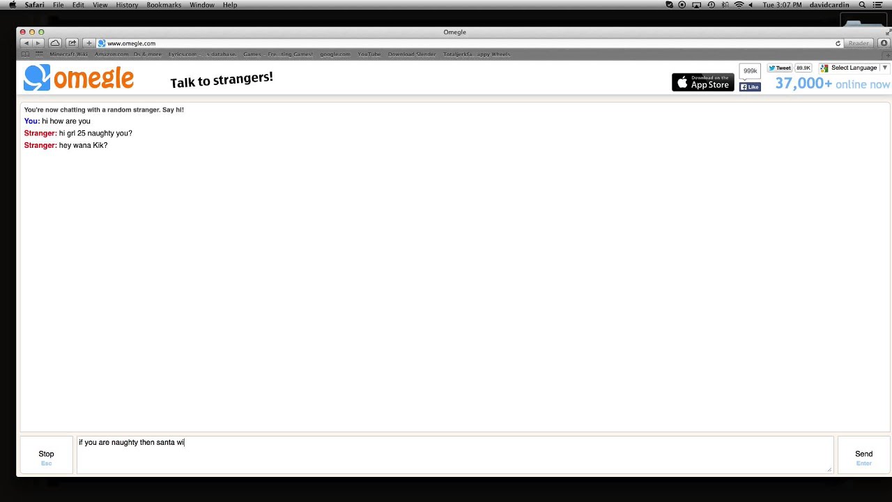 omegle game play - YouTube