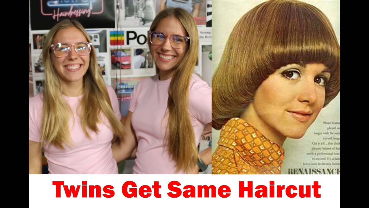 Twins get the Same Haircut from Early 80s!!! - YouTube