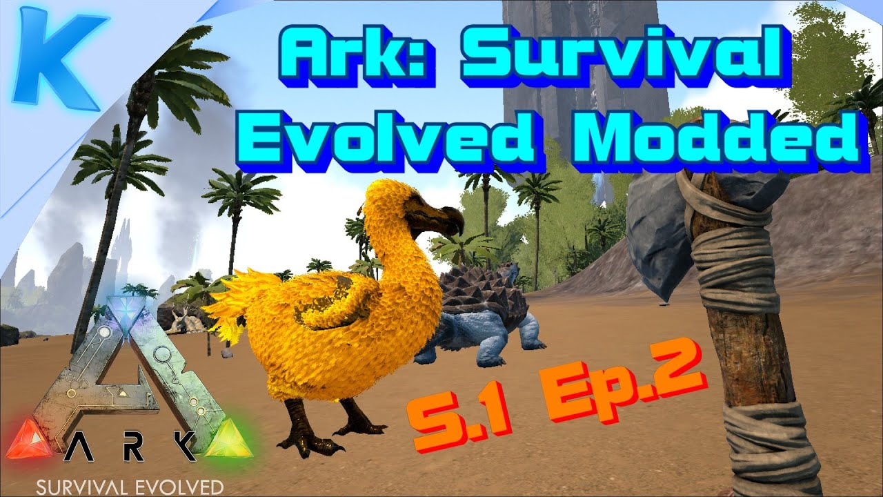 ARK: Survival evolved Modded - S. 1 Ep. 3. MOVABLE BASE! - YouTube