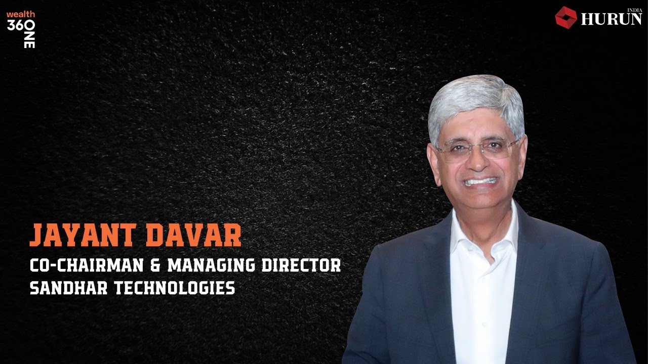 Jayant Davar at the 360 ONE Wealth Hurun India Most Respected ...