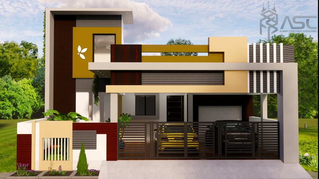 Top 10 Ground Floor Elevation Designs - YouTube