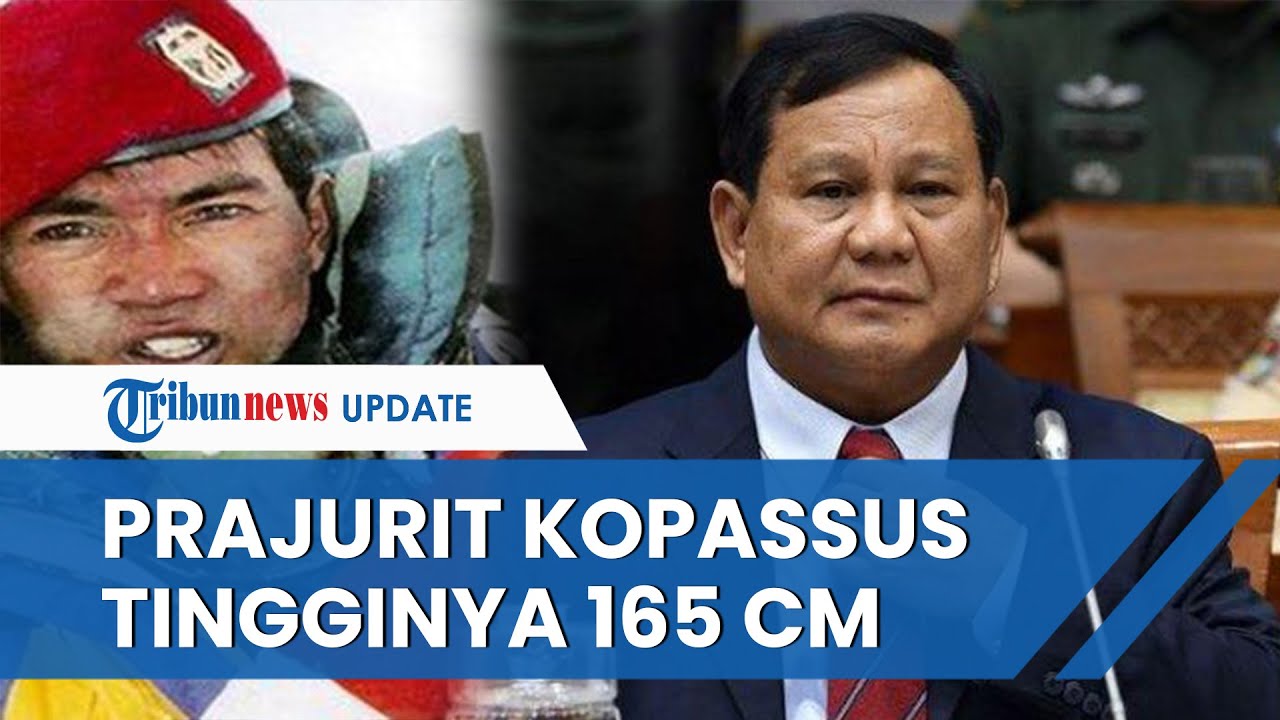 Sosok Asmujiono, Prajurit Kopassus Kebanggaan Prabowo, Tingginya Hanya ...