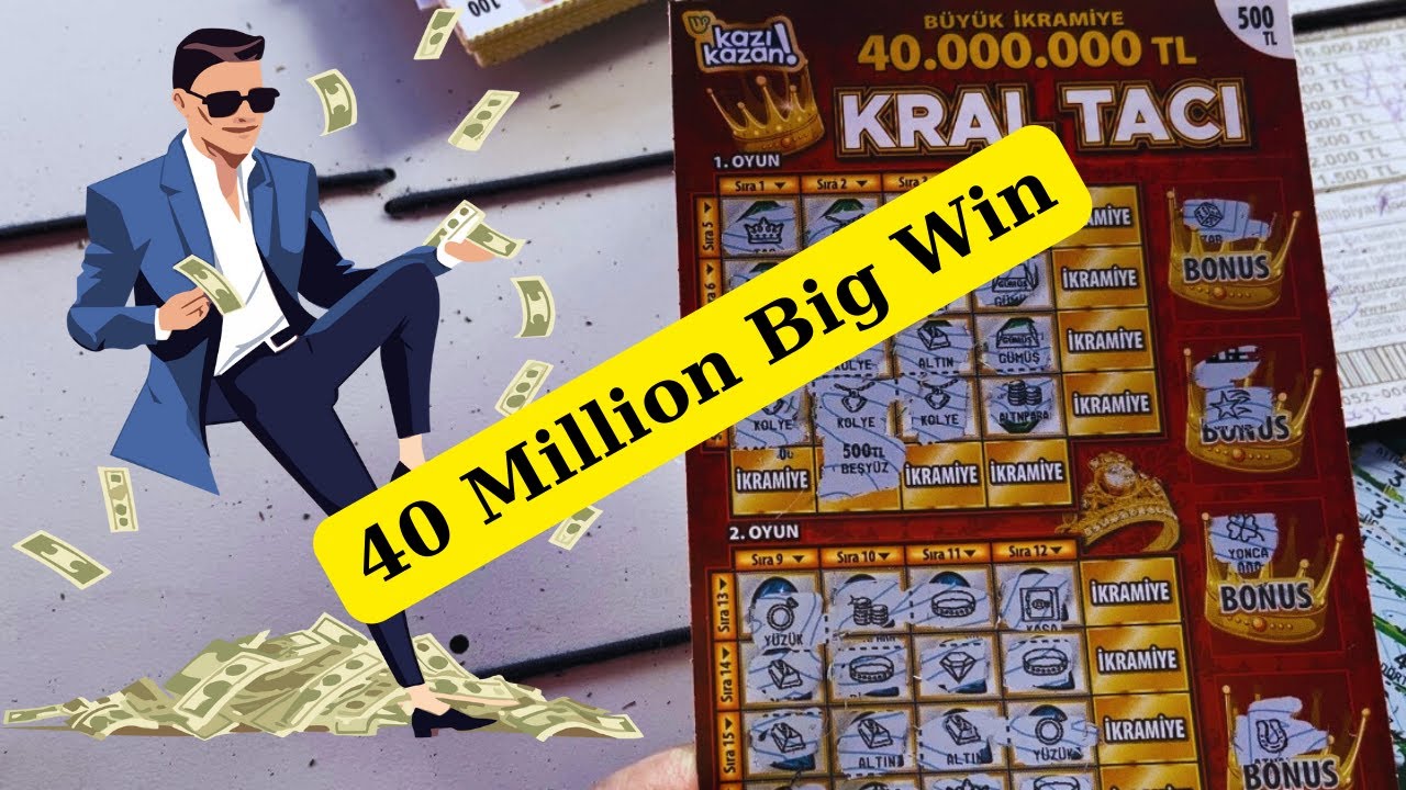 Newly Released Scratch Card Worth 500 TL, Big Win: 40 Million TL! Games ...