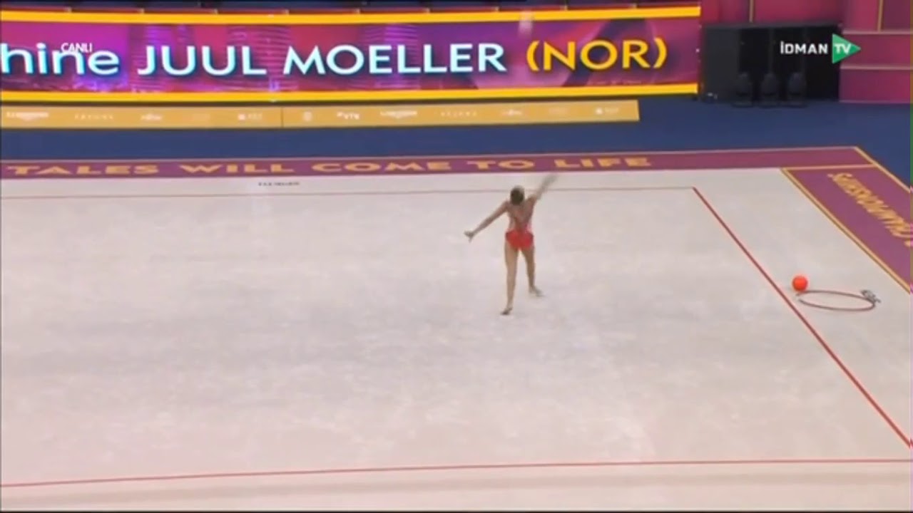 JUUL MOELLER Josephine Ball Qualification World Championships Baku 2019 ...