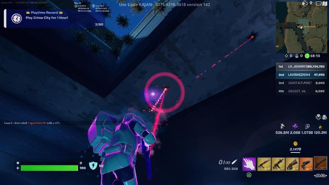 Fortnite Crime City Gameplay (Over 50+ Kills Pt.5) - YouTube