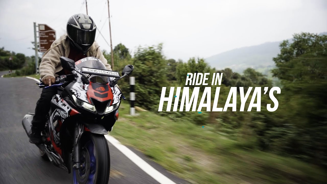 Bike ride in Himalaya's. - YouTube
