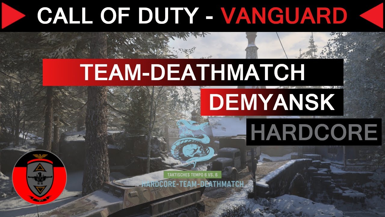 CALL OF DUTY: VANGUARD Team-Deathmatch HARDCORE (Demyansk) Gameplay #10 ...