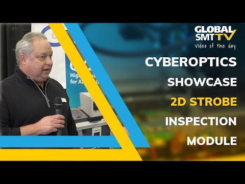 CyberOptics showcase 2D Strobe Inspection Module - YouTube