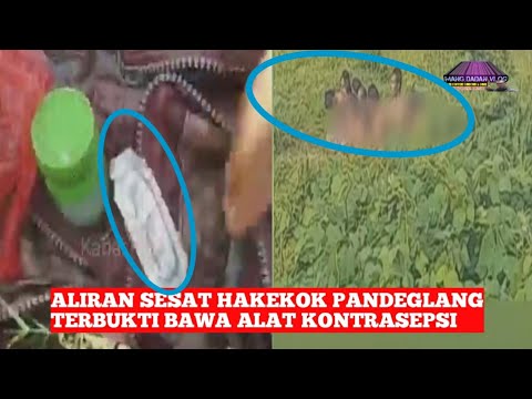 Ritual Mandi bersama di pandeglang,Ritual Aliran Sesat Hakekok di Pandeglang