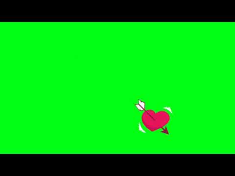 sweet valentine's day green screen effects