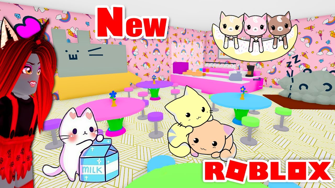 *NEW* Cat Cafe In Adopt Me! (Roblox) - YouTube