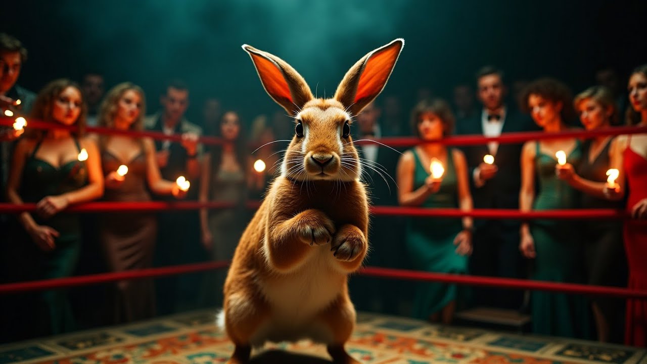 What Happens When a Rabbit Takes On a Boxing Match - YouTube