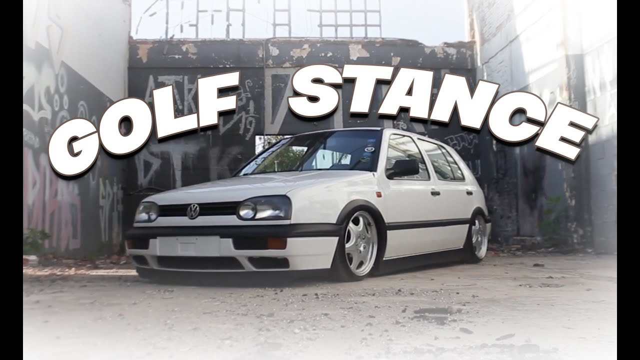 GOLF MK3 EURO STANCE - YouTube