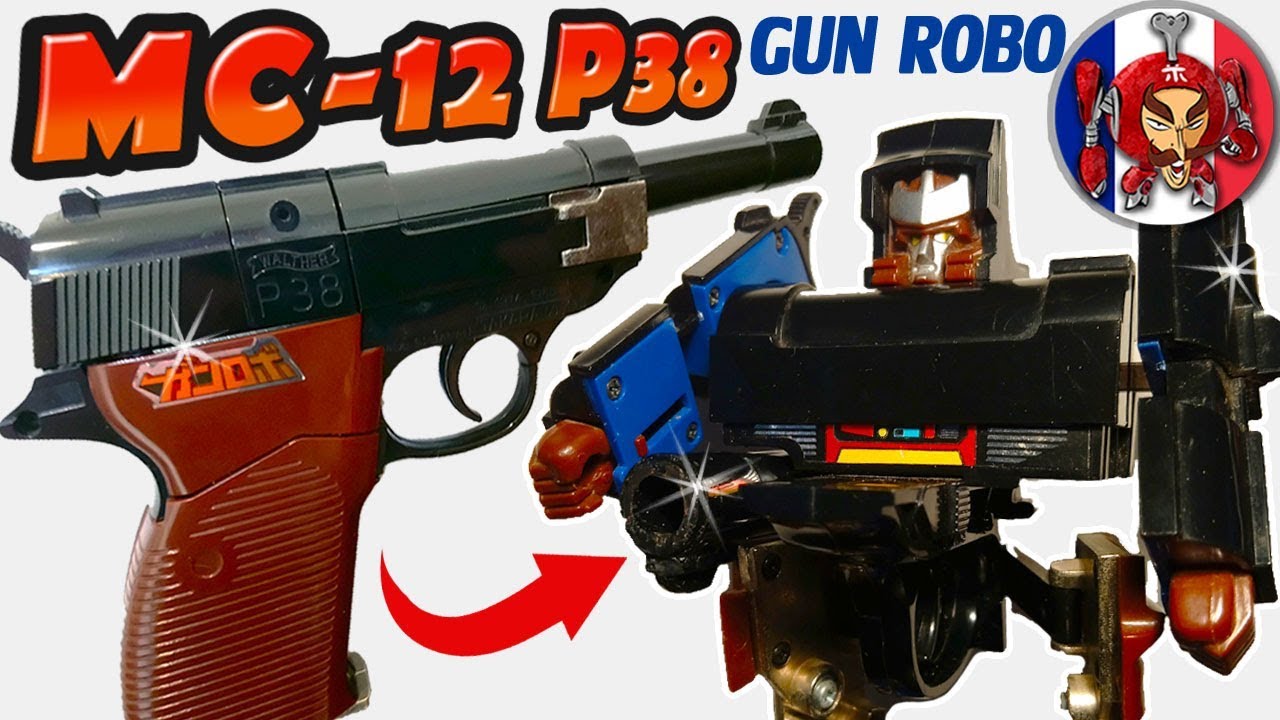 TRANSFORMERS MEGATRON G1 Black Ver. Gun Robo MC-12 Review - YouTube