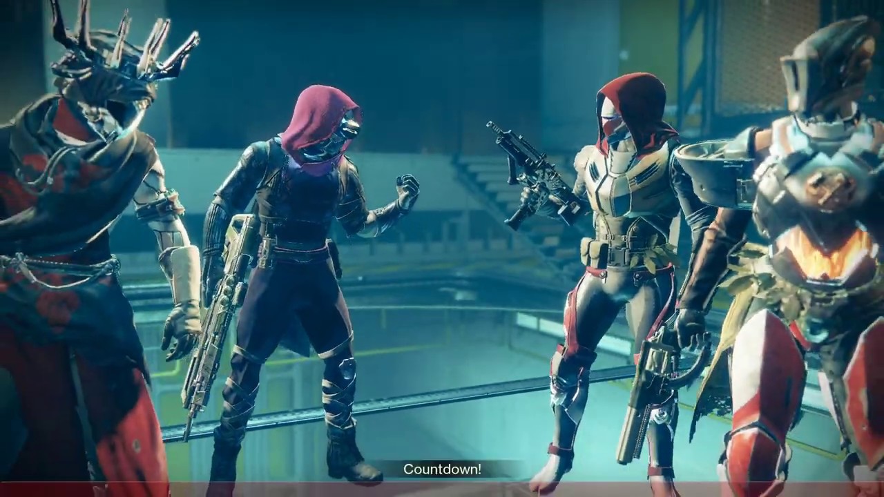 Destiny 2 multiplayer game play 4v4 game mode (countdown) - YouTube