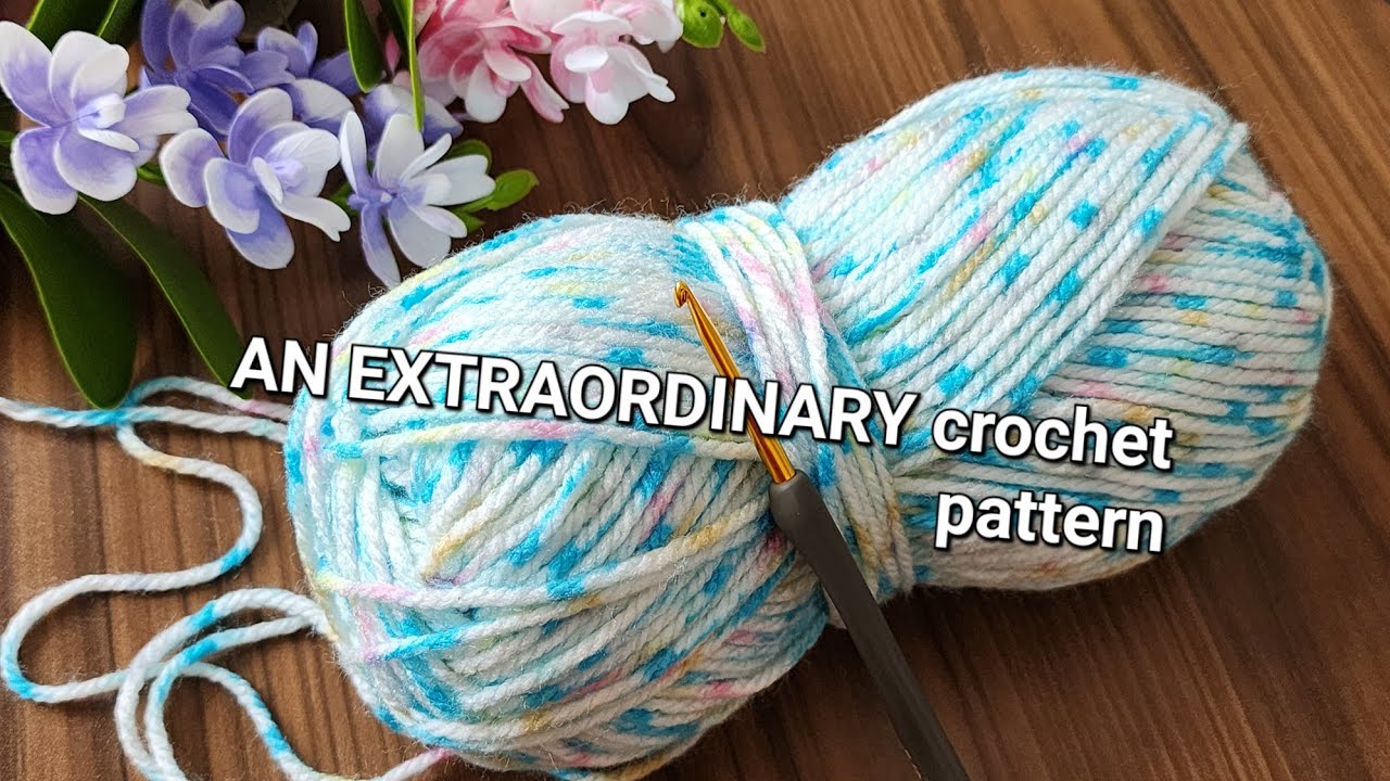 I have never made such an EXTRAORDINARY crochet pattern. You can too ...