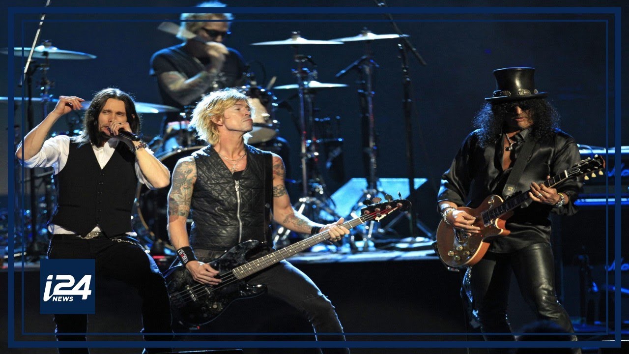 Rock band Guns N' Roses performs in Tel Aviv - YouTube