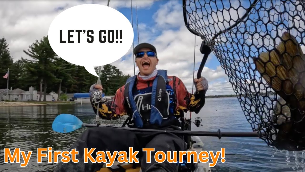 WINNING My First Kayak Bass Fishing Tournament | Otsego Lake - Gaylord ...
