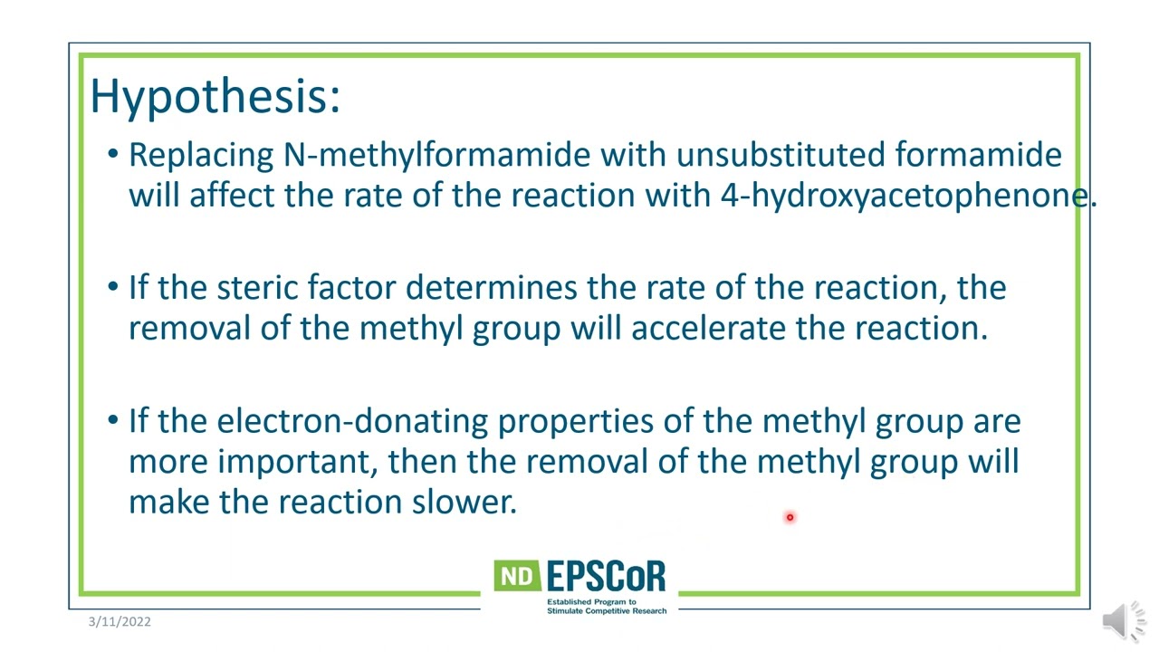 Hassan Elshanbary (Minot State University): Rapid Synthesis of N-[1-(4 ...