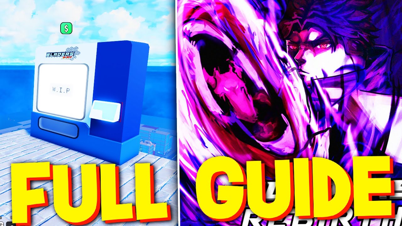 ALL VENDING MACHINES + BOSS + CRYSTAL + LEVEL LOCATIONS in BLADERS ...